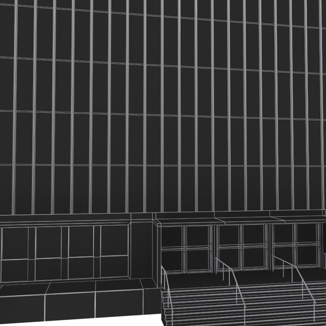 Skyscraper Bank 3d 3ds