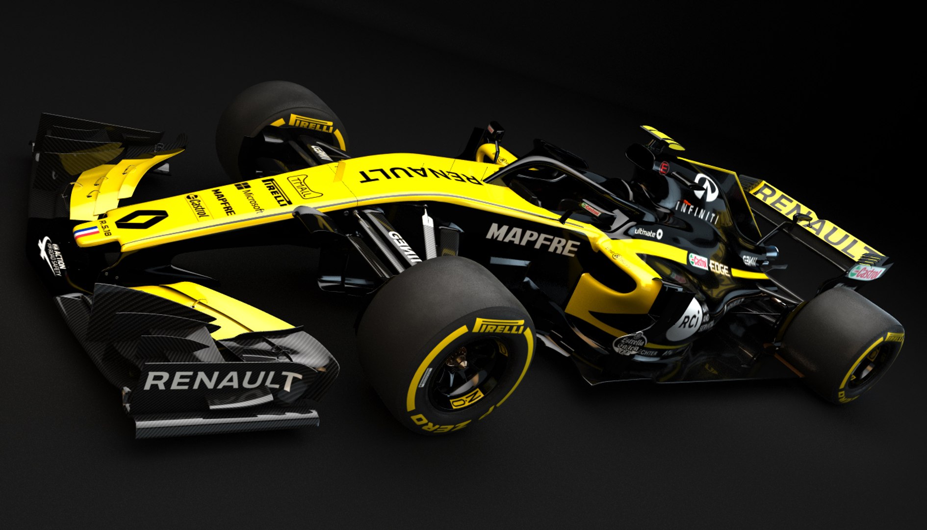 F1 Renault Rs18 2018 3D - TurboSquid 1259467