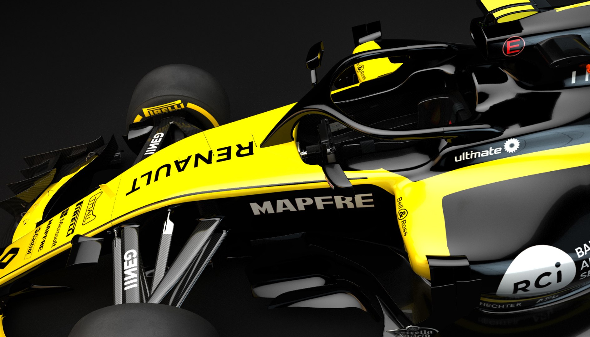 F1 Renault Rs18 2018 3D - TurboSquid 1259467