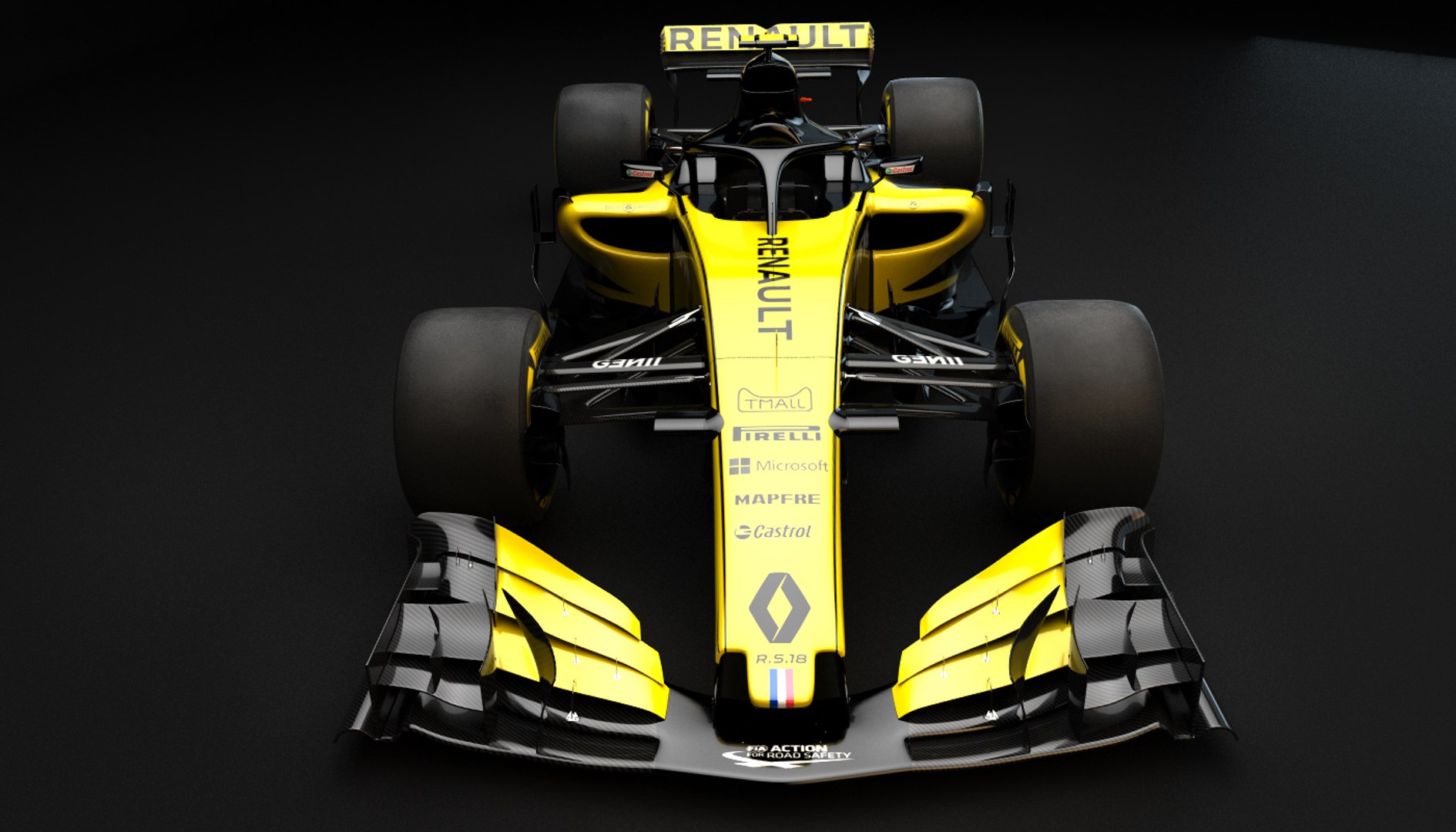 F1 Renault Rs18 2018 3D - TurboSquid 1259467