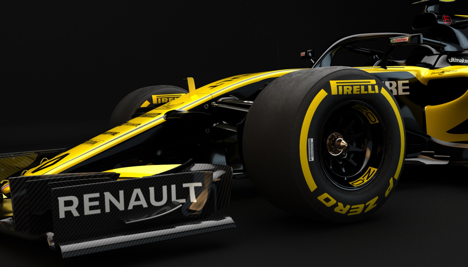 F1 Renault Rs18 2018 3D - TurboSquid 1259467