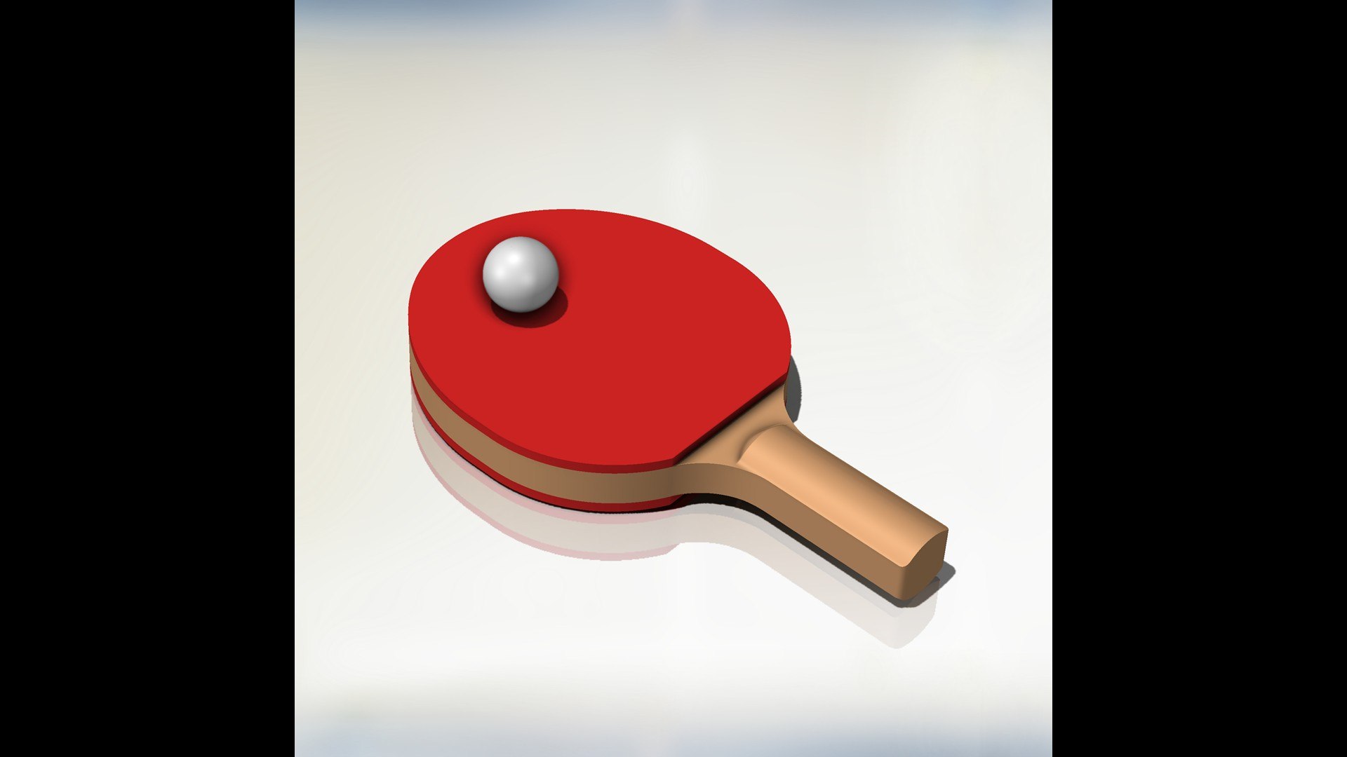 Modello 3D Racchetta da ping pong - TurboSquid 2510393