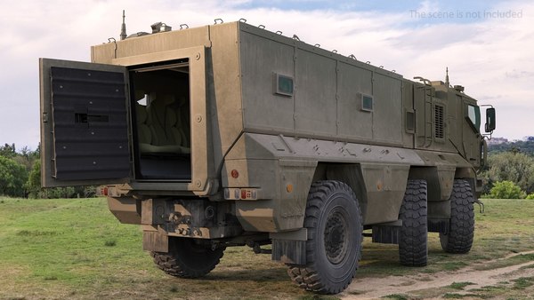 MRAP KAMAZ 63968 Typhoon 3D model - TurboSquid 1775966