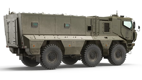 MRAP KAMAZ 63968 Typhoon 3D model - TurboSquid 1775966