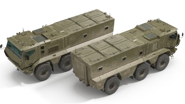 MRAP KAMAZ 63968 Typhoon 3D model - TurboSquid 1775966