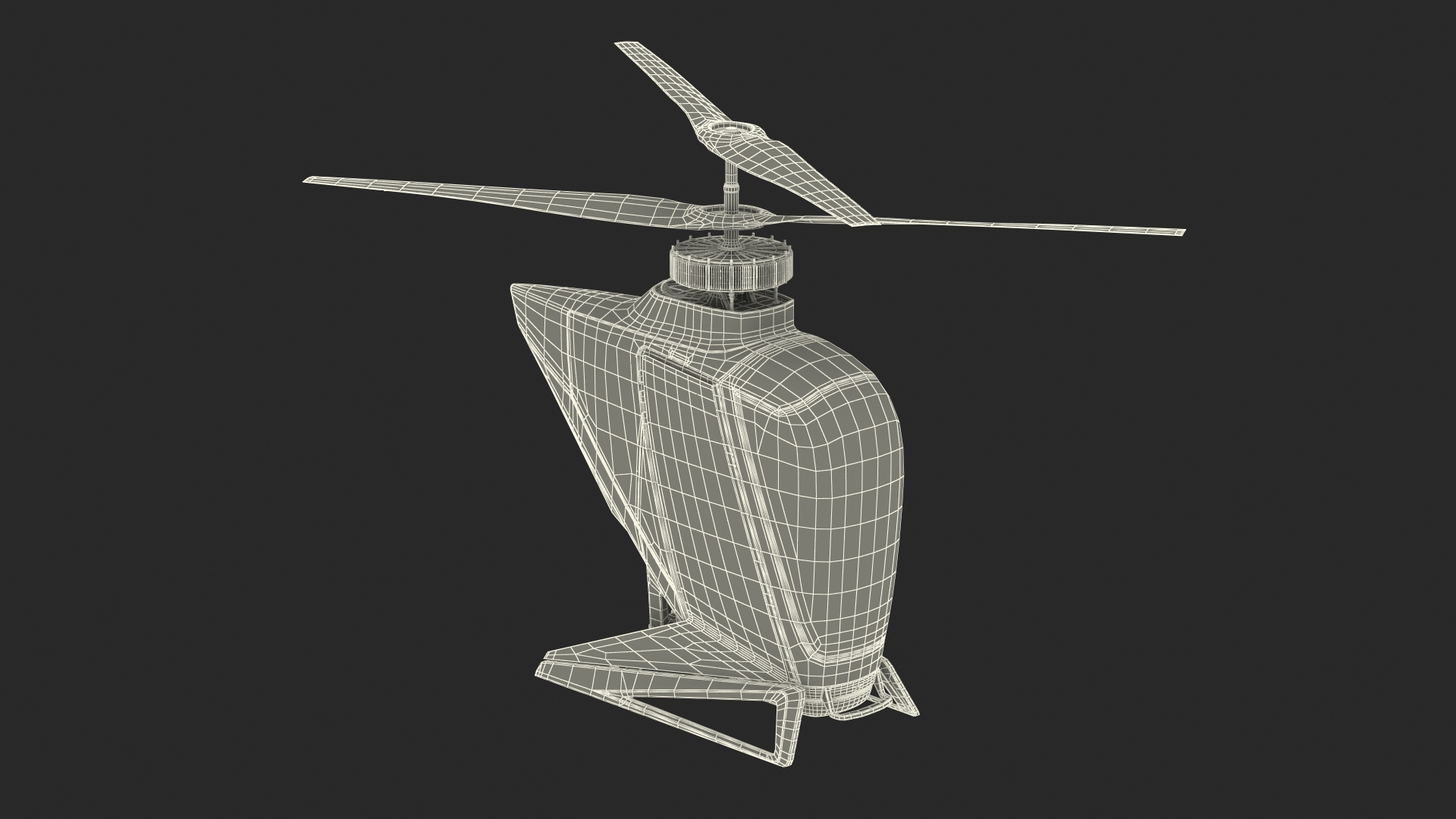 3D Model EVTOL Air Mobility Vehicle Rigged For Maya - TurboSquid 2416375