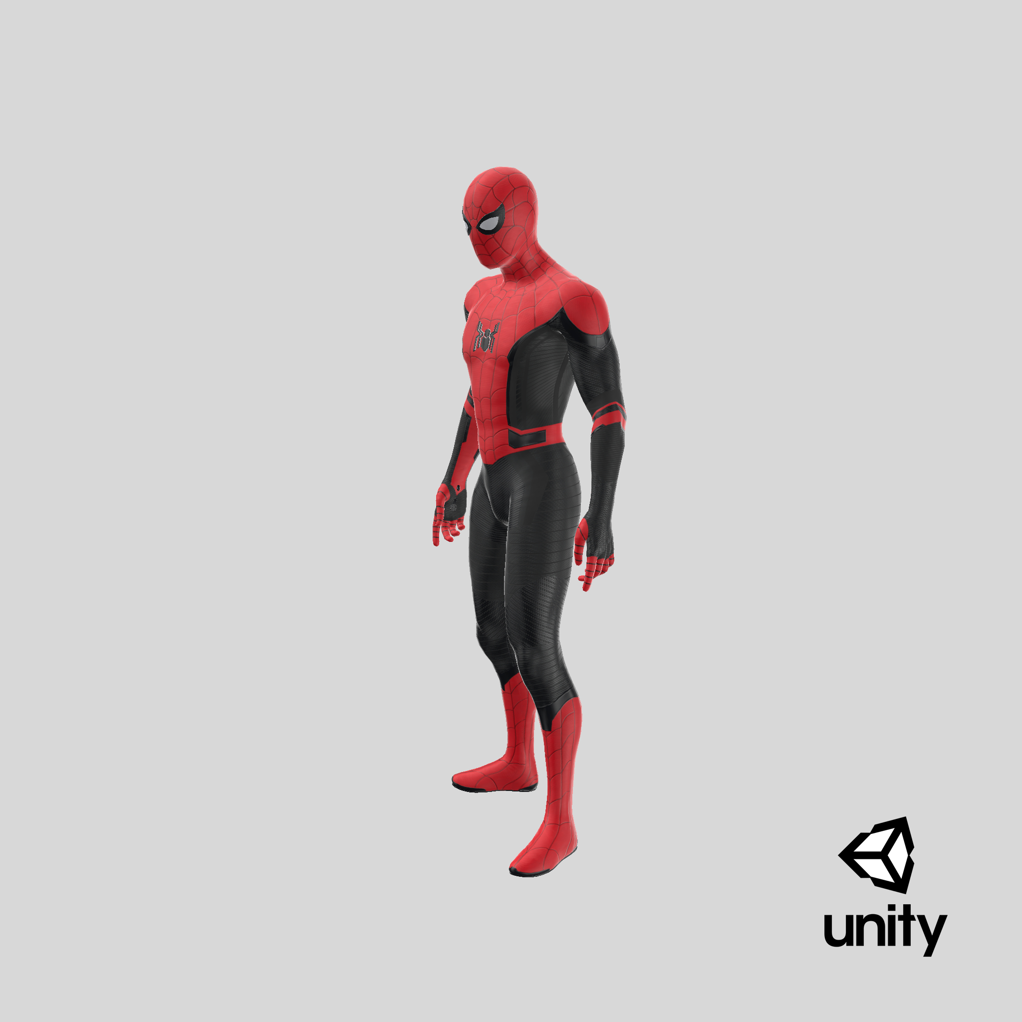 3D Spider Man Standing Pose - TurboSquid 1788437