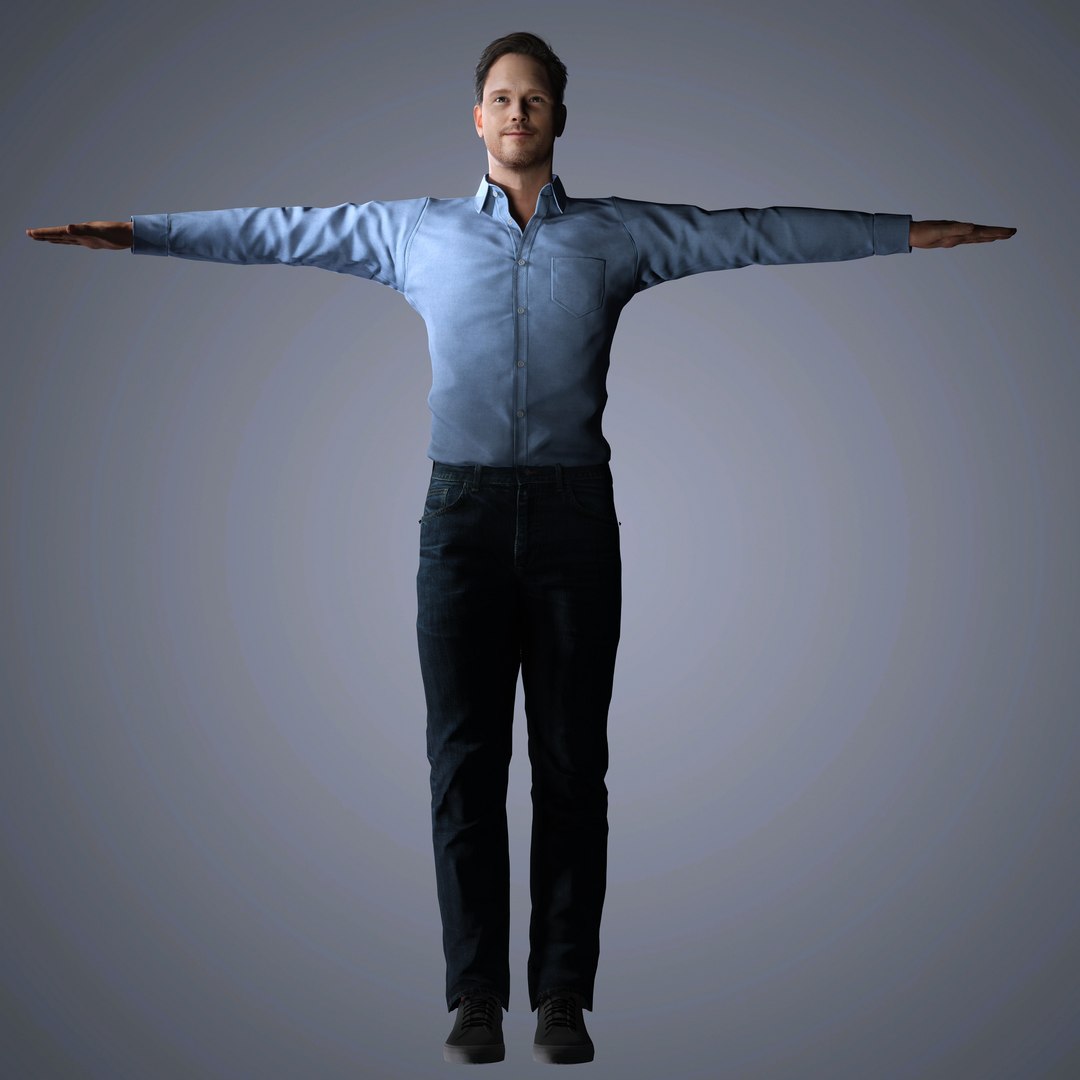 3D Chris Pratt Character Model - TurboSquid 2302952