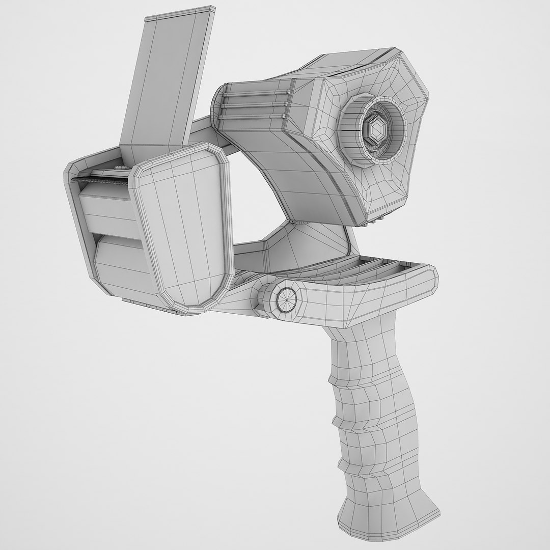 Tape Dispenser 3d Model