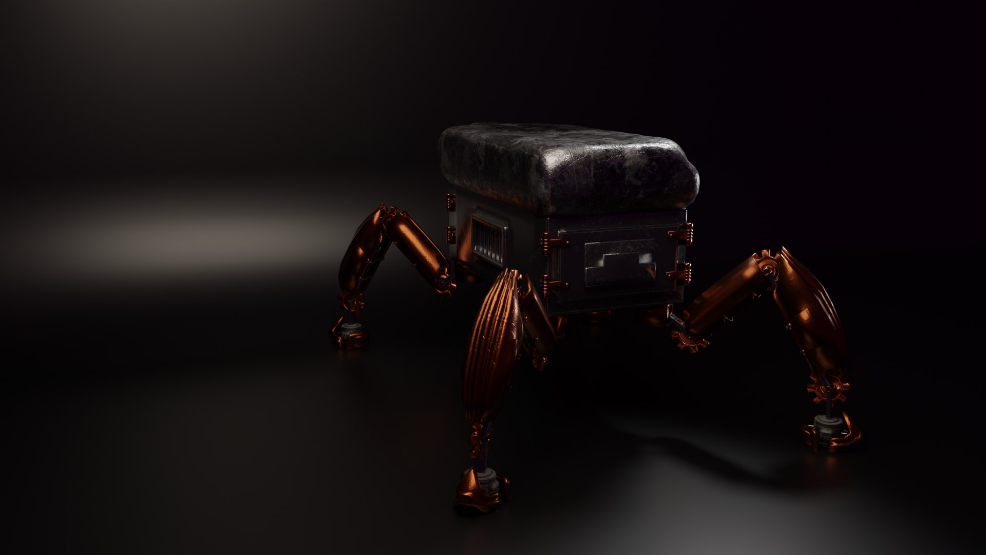 Robot forge Hight and low poly model - TurboSquid 2081451