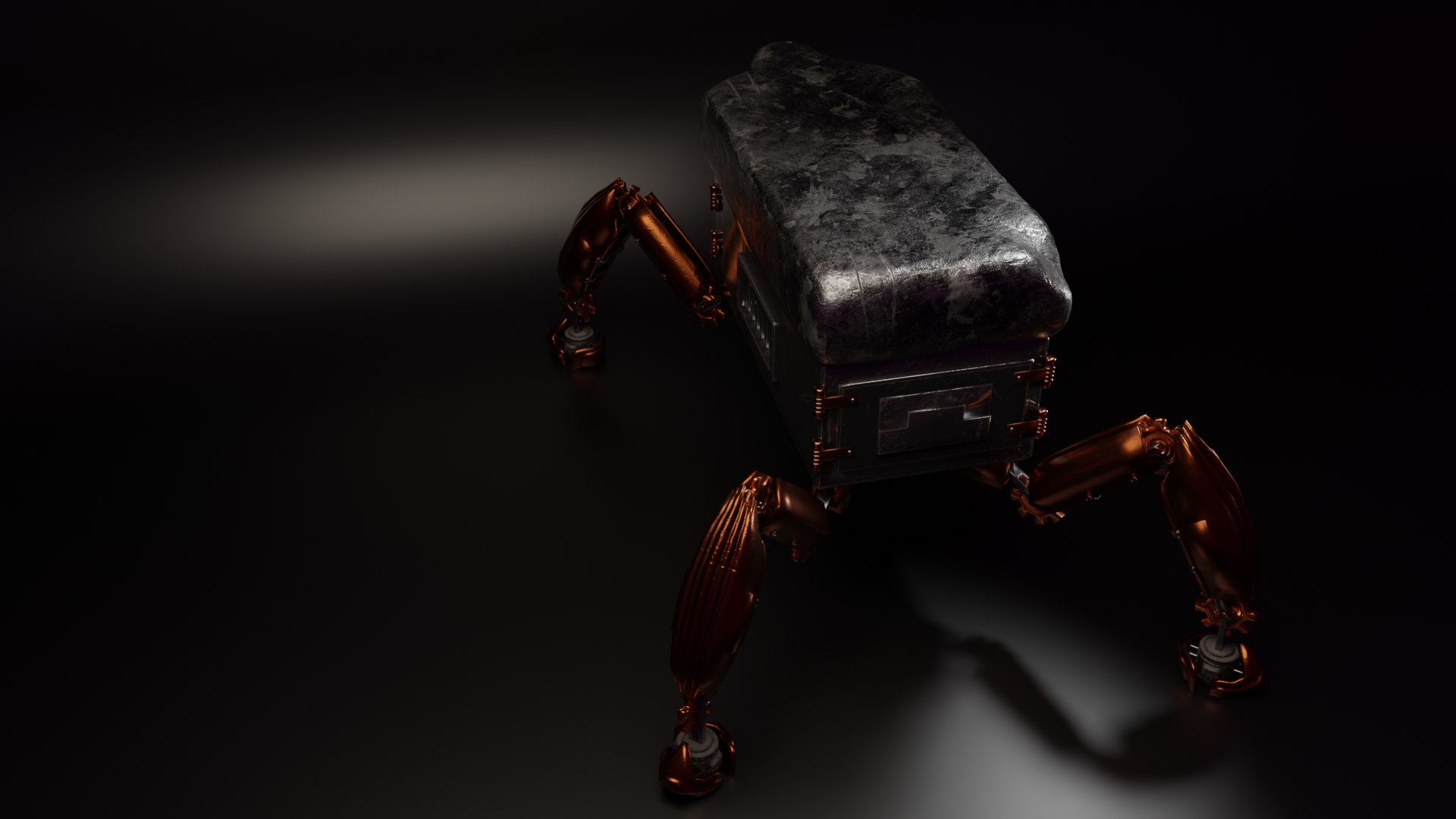 Robot forge Hight and low poly model - TurboSquid 2081451