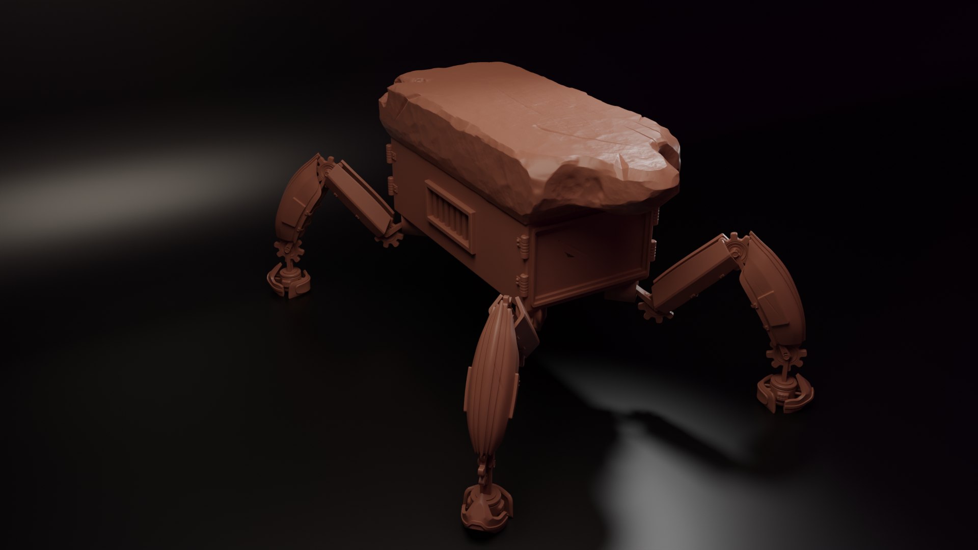 Robot forge Hight and low poly model - TurboSquid 2081451