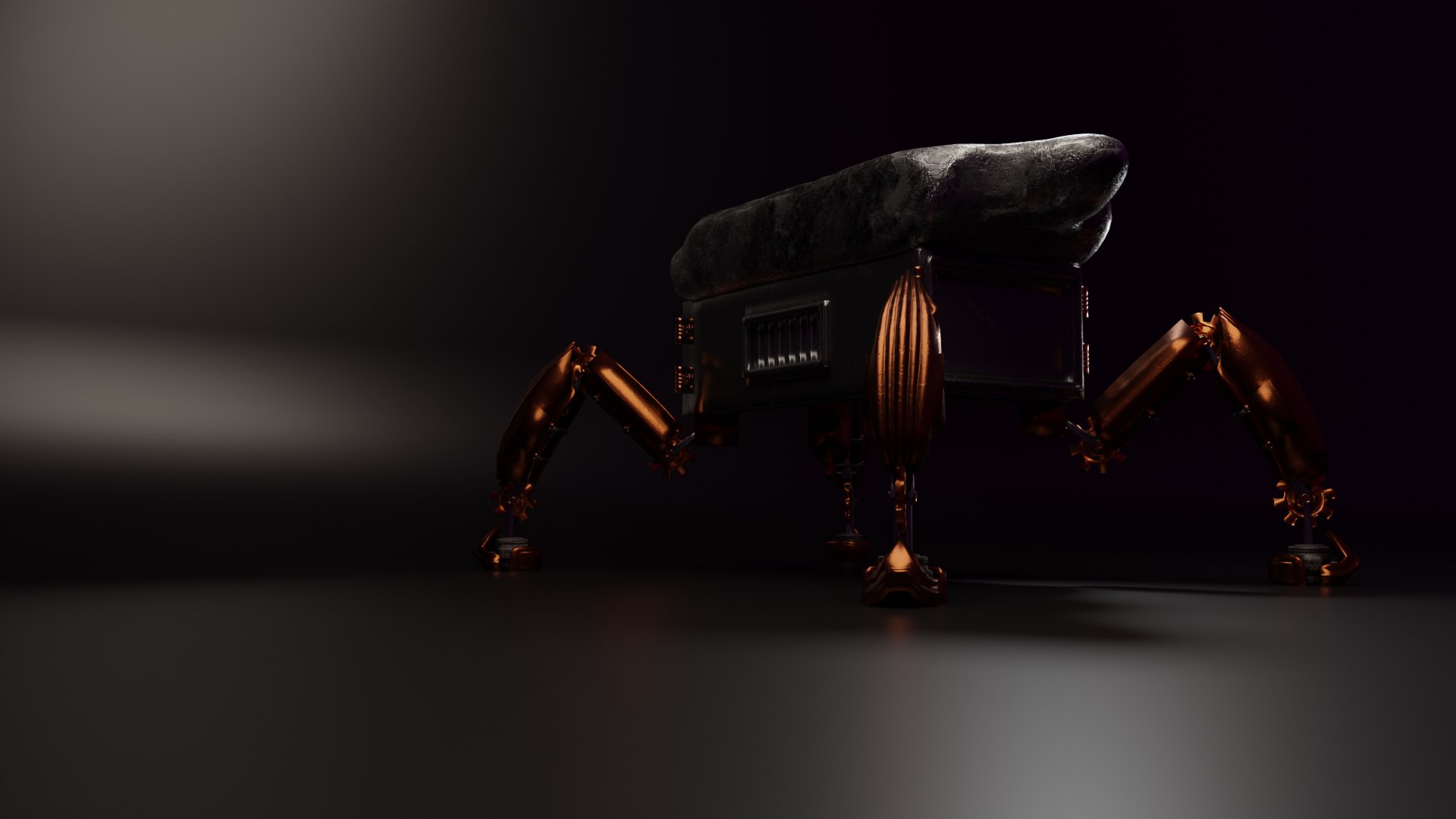 Robot forge Hight and low poly model - TurboSquid 2081451