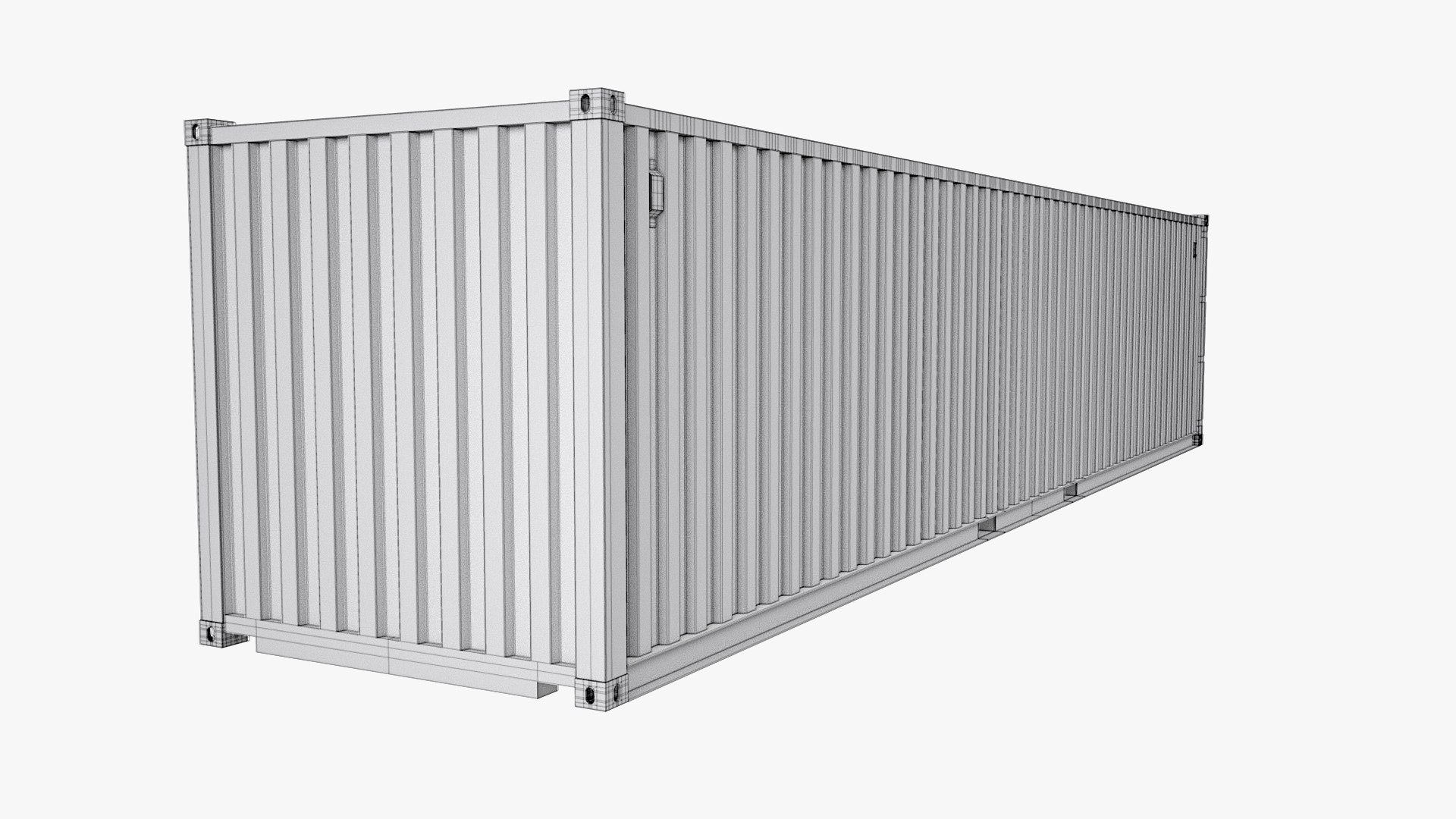 3D model Dry Van Shipping Containers Collection - TurboSquid 1779495