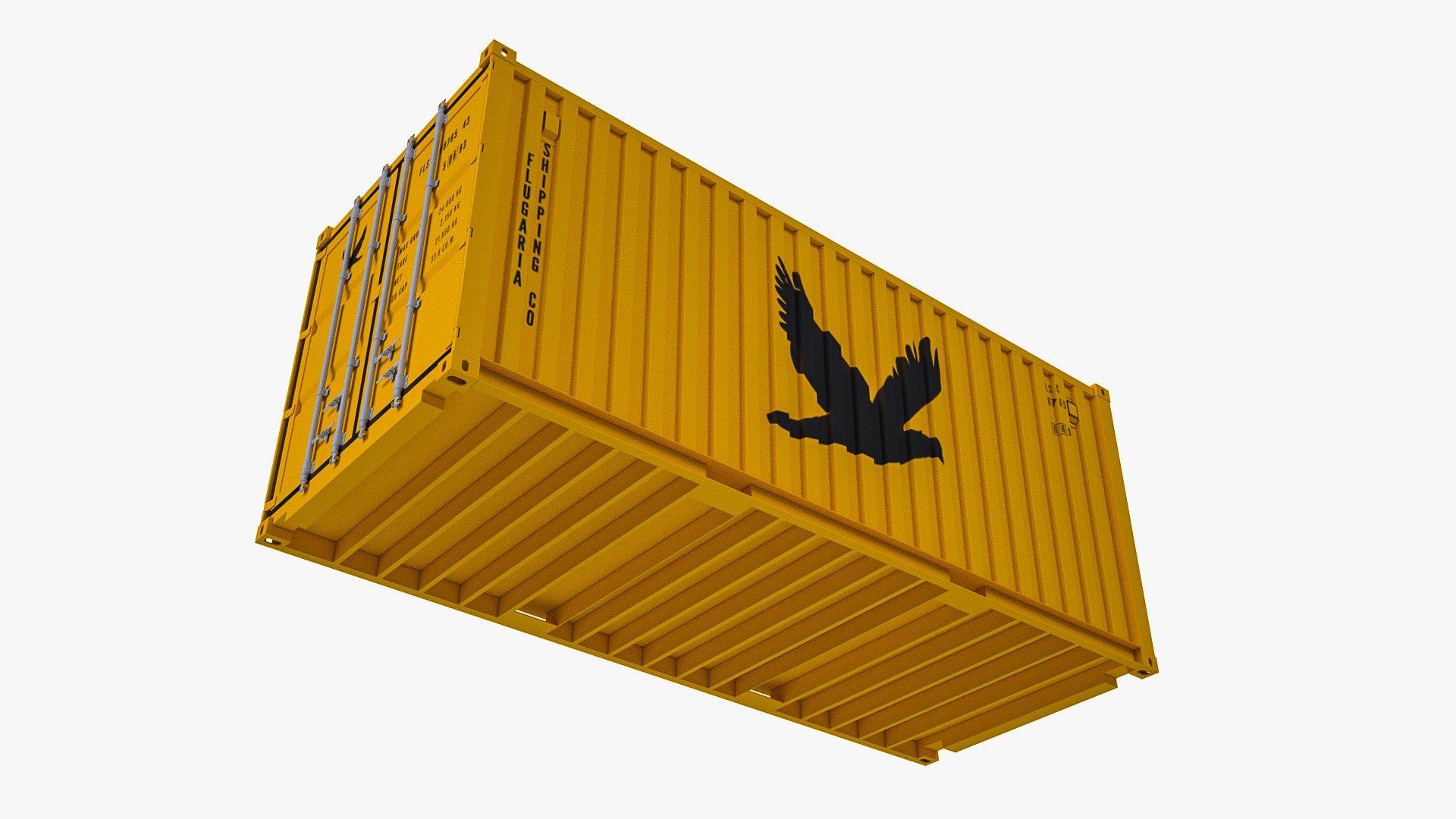 3D Model Dry Van Shipping Containers Collection - TurboSquid 1779495