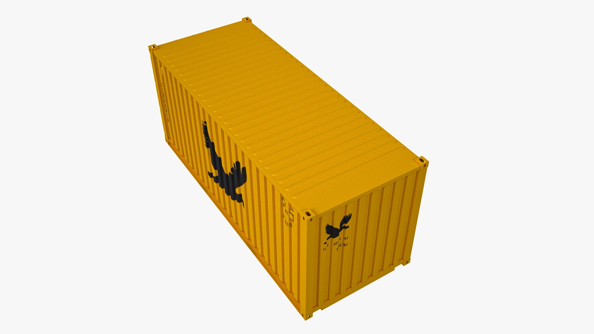 3D Model Dry Van Shipping Containers Collection - TurboSquid 1779495