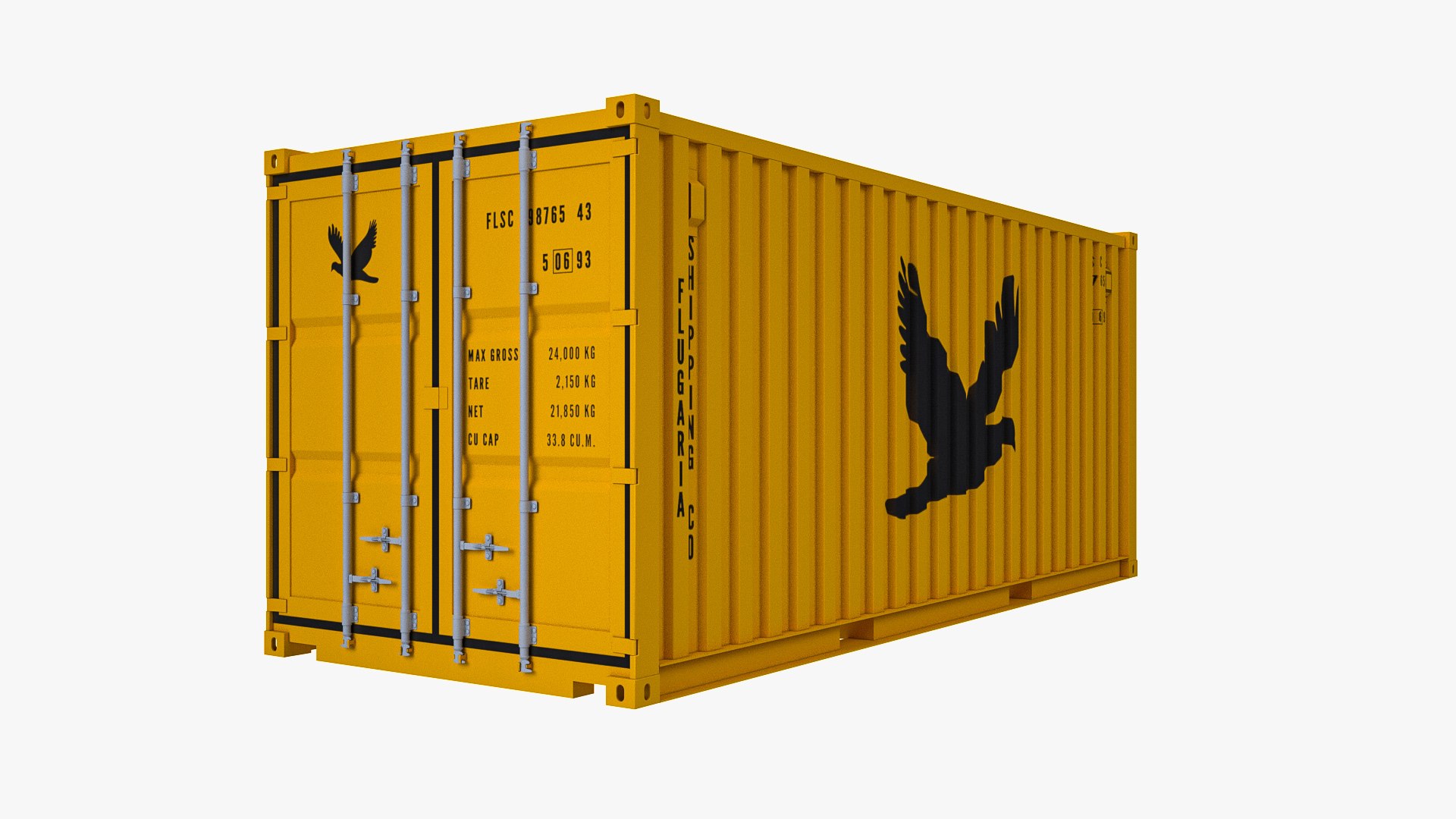 3D Model Dry Van Shipping Containers Collection - TurboSquid 1779495