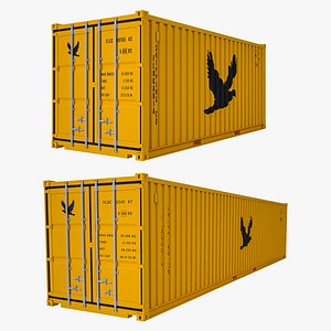 Shipping container 3D - TurboSquid 1534082