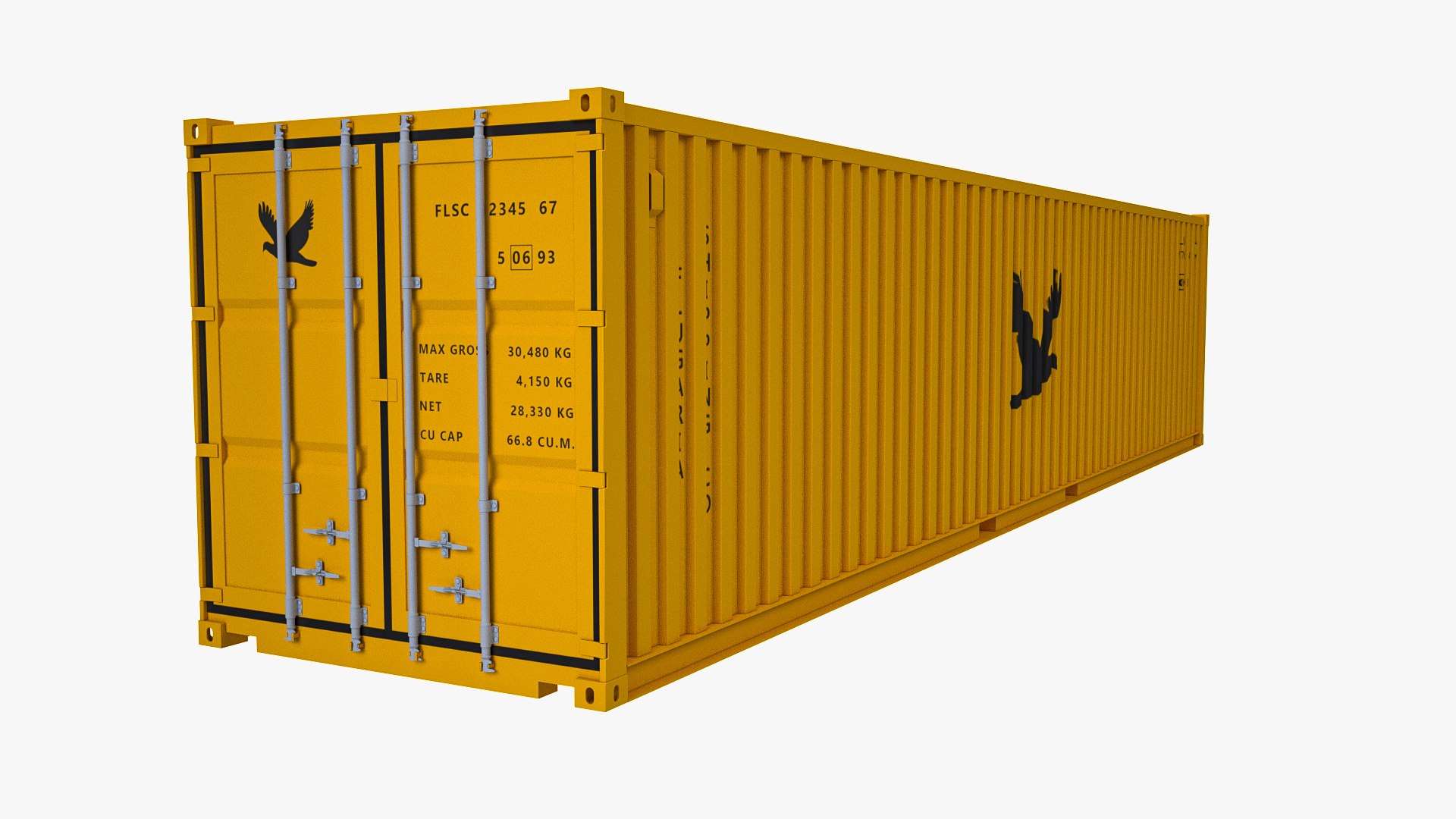 3D model Dry Van Shipping Containers Collection - TurboSquid 1779495