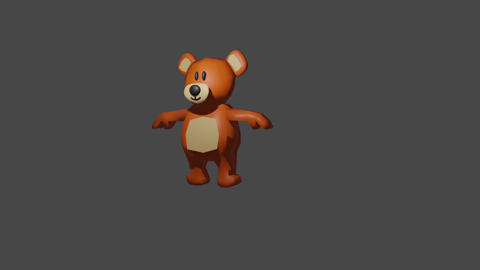 3D Low Polly Bear Model - TurboSquid 2370533