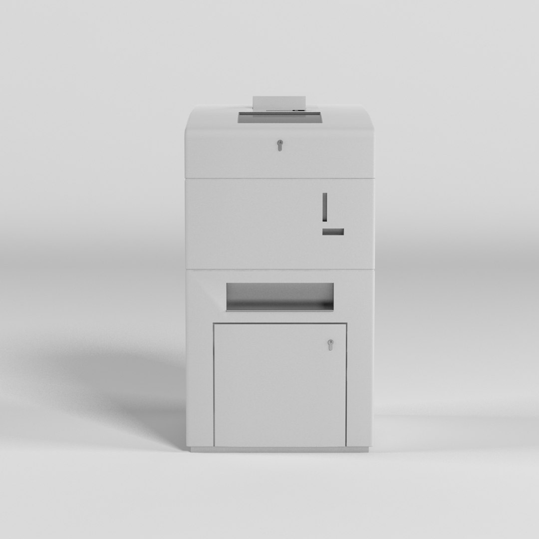 Bank Coin Counter 3d Max