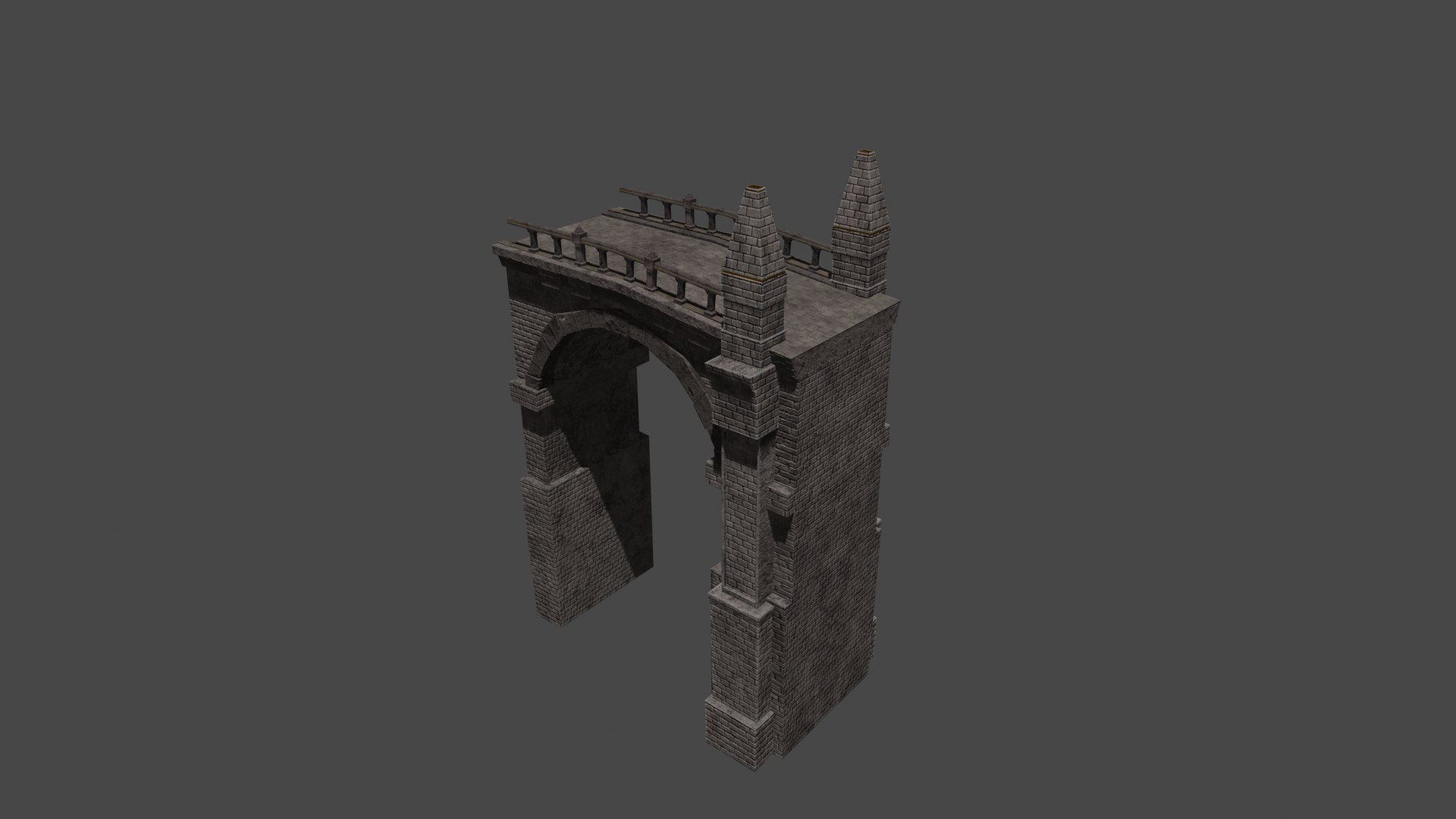 Modular Stone Bridge 3D Model - TurboSquid 1817079