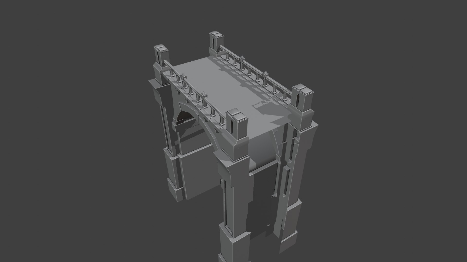 Modular Stone Bridge 3D model - TurboSquid 1817079