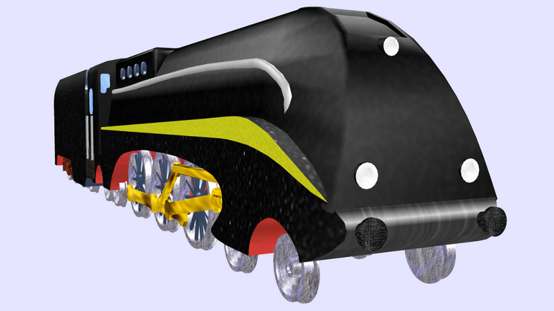 3D Corpet-louvet Sncf Class 232-r Model - TurboSquid 1707439