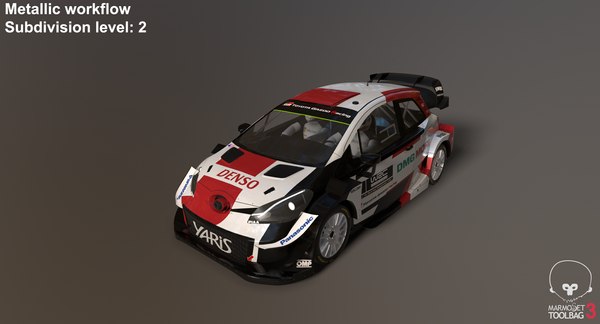 3D model toyota yaris world - TurboSquid 1687784