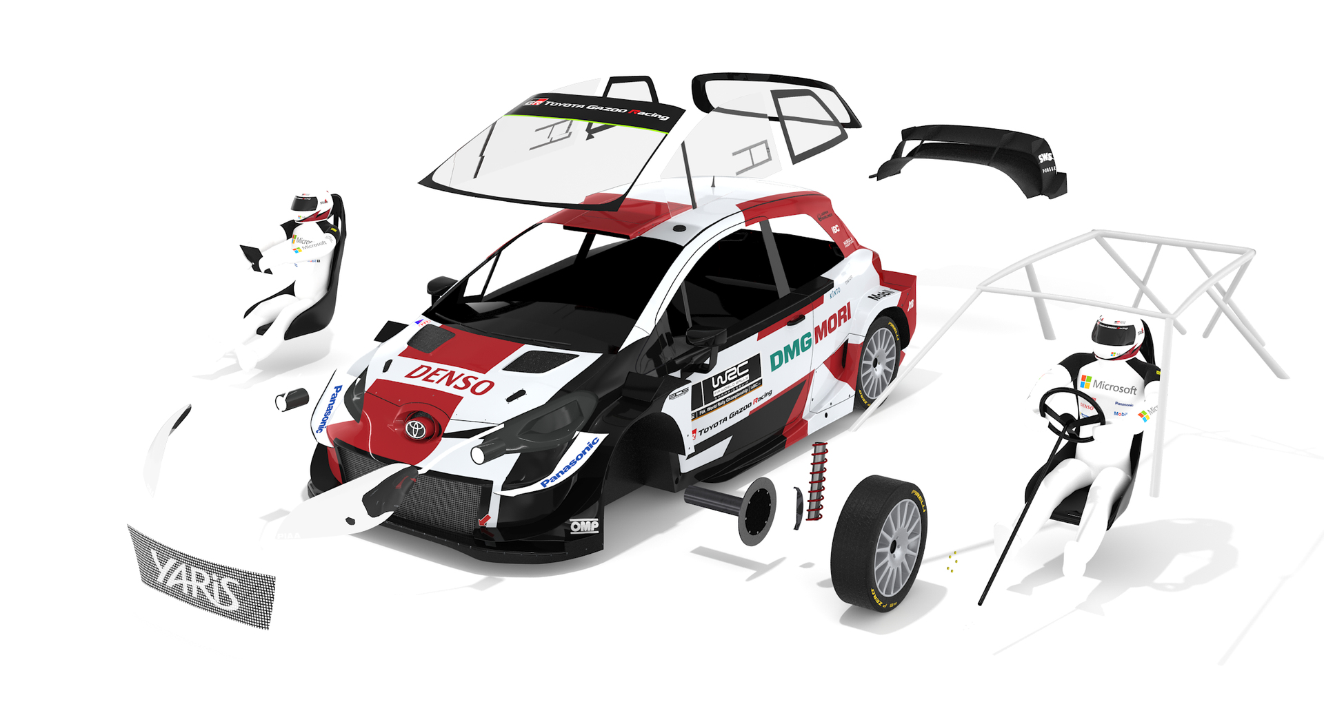 3D model toyota yaris world - TurboSquid 1687784