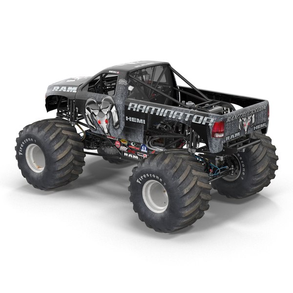 3d monster truck raminator