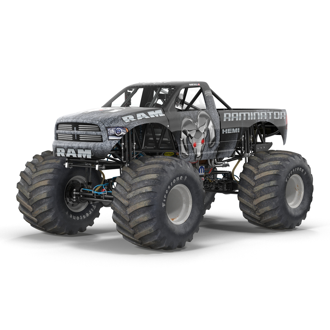 3d monster truck raminator