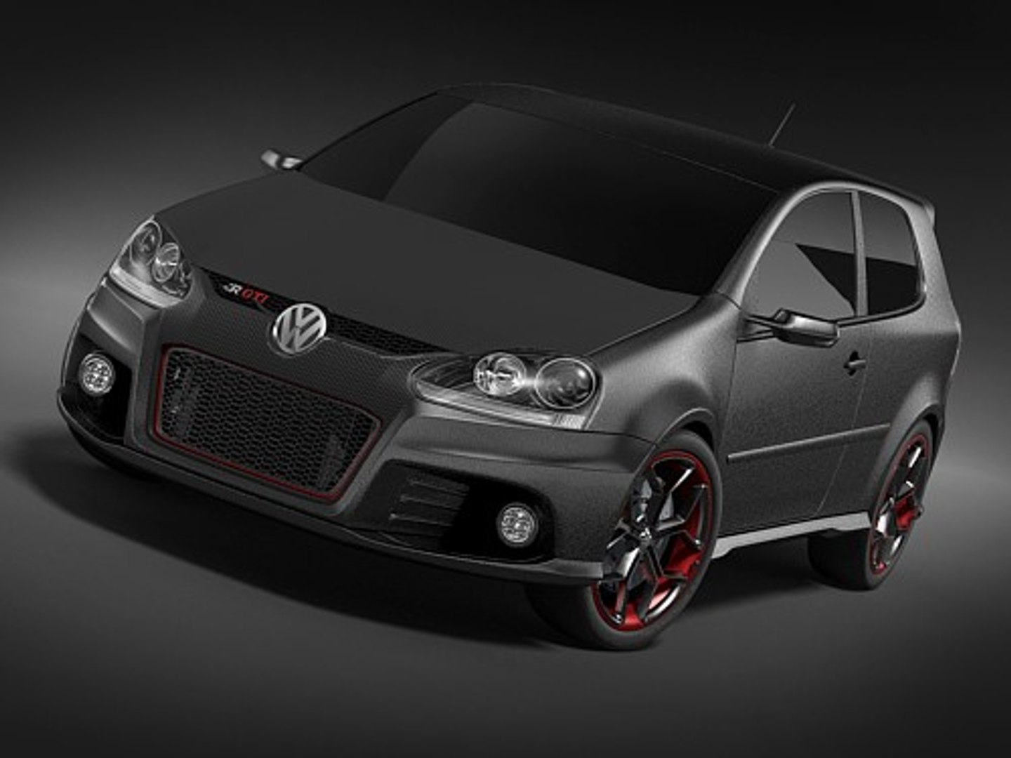 golf concept 3d model