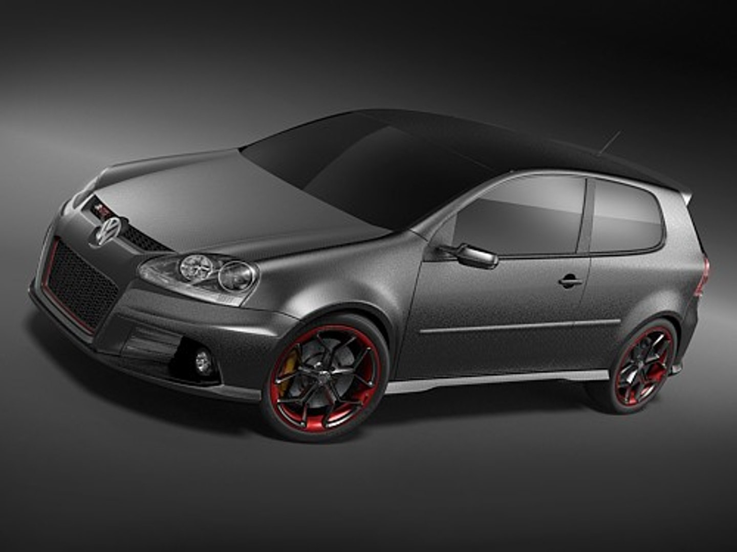 golf concept 3d model