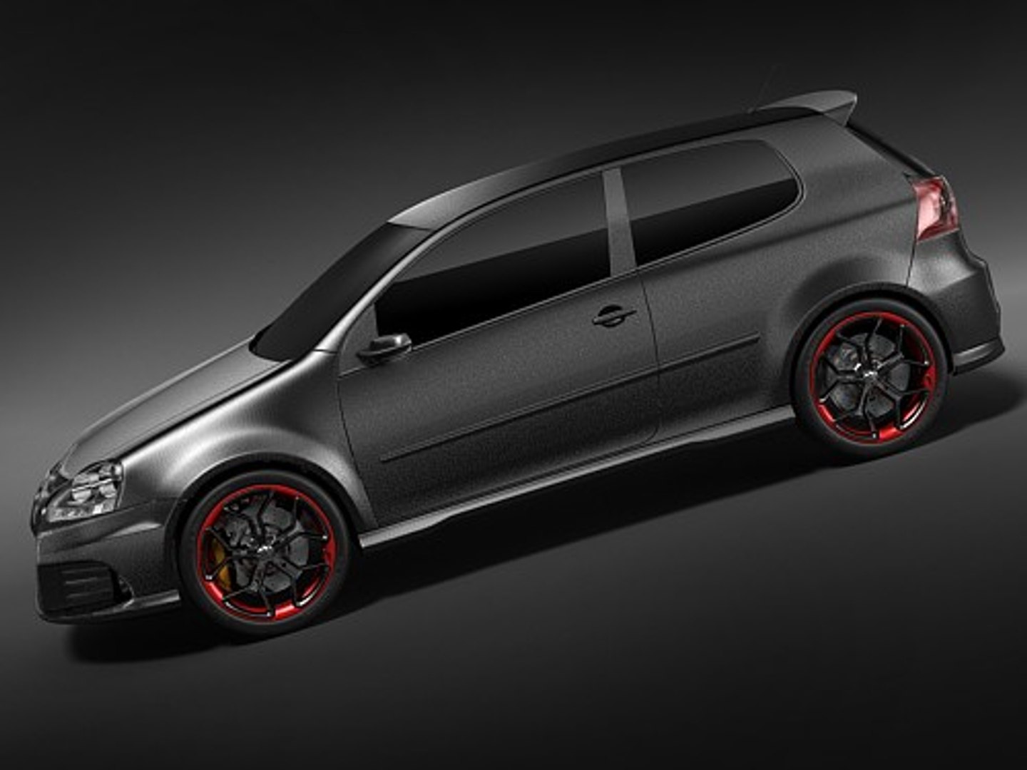 golf concept 3d model