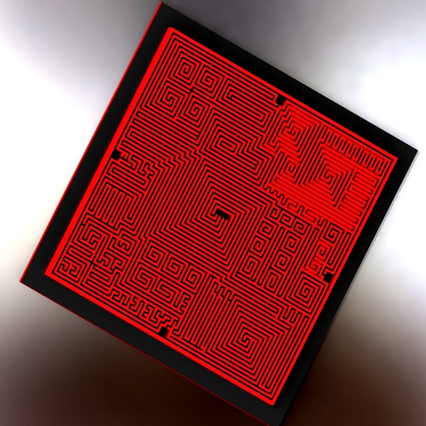 3dsmax pyramid labyrinth