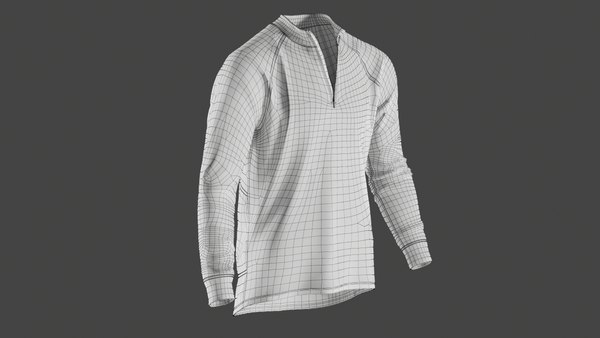 Realistic men s pullover 3D model - TurboSquid 1638856