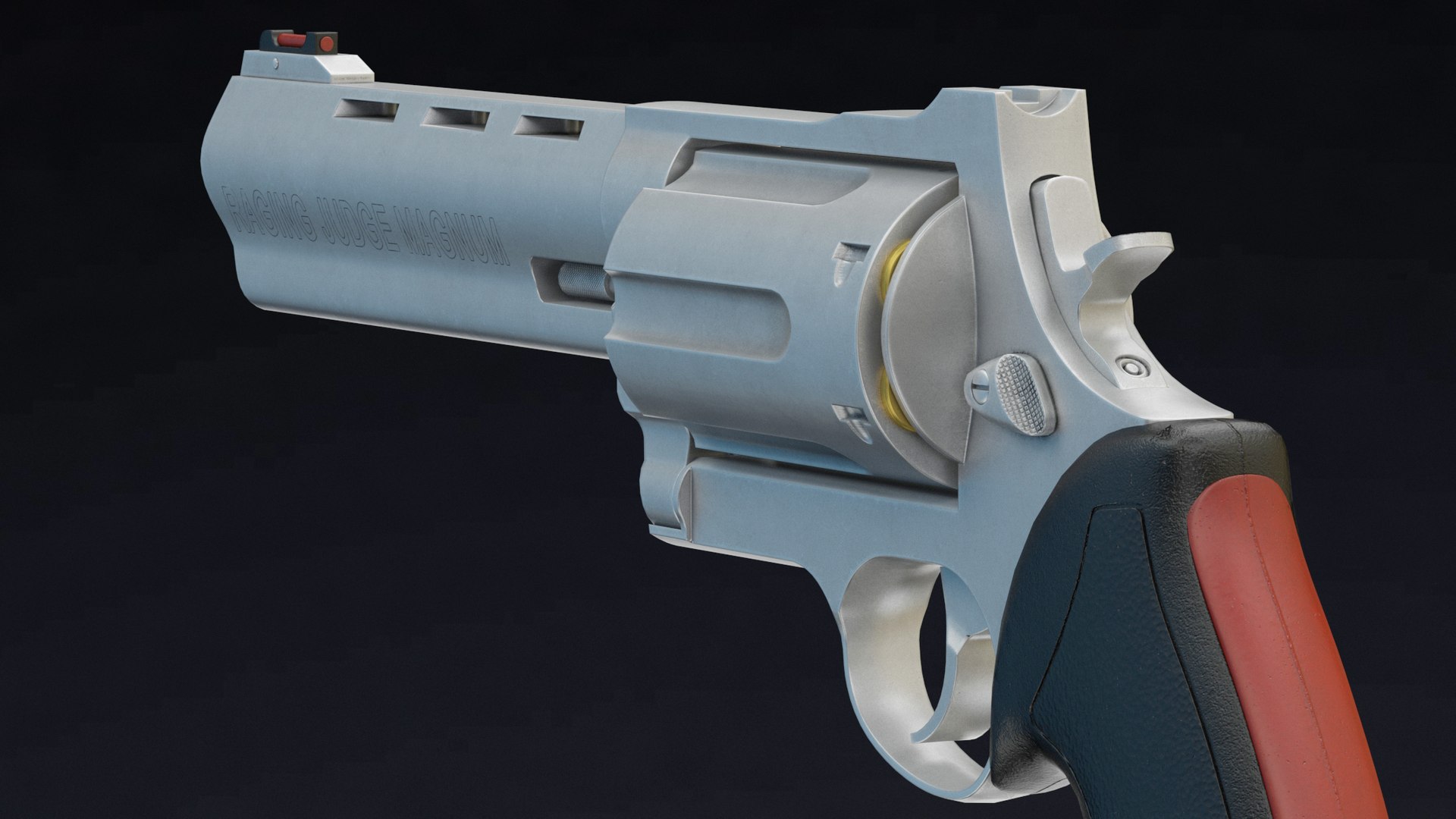 3D Taurus Judge Low Poly - TurboSquid 1902444
