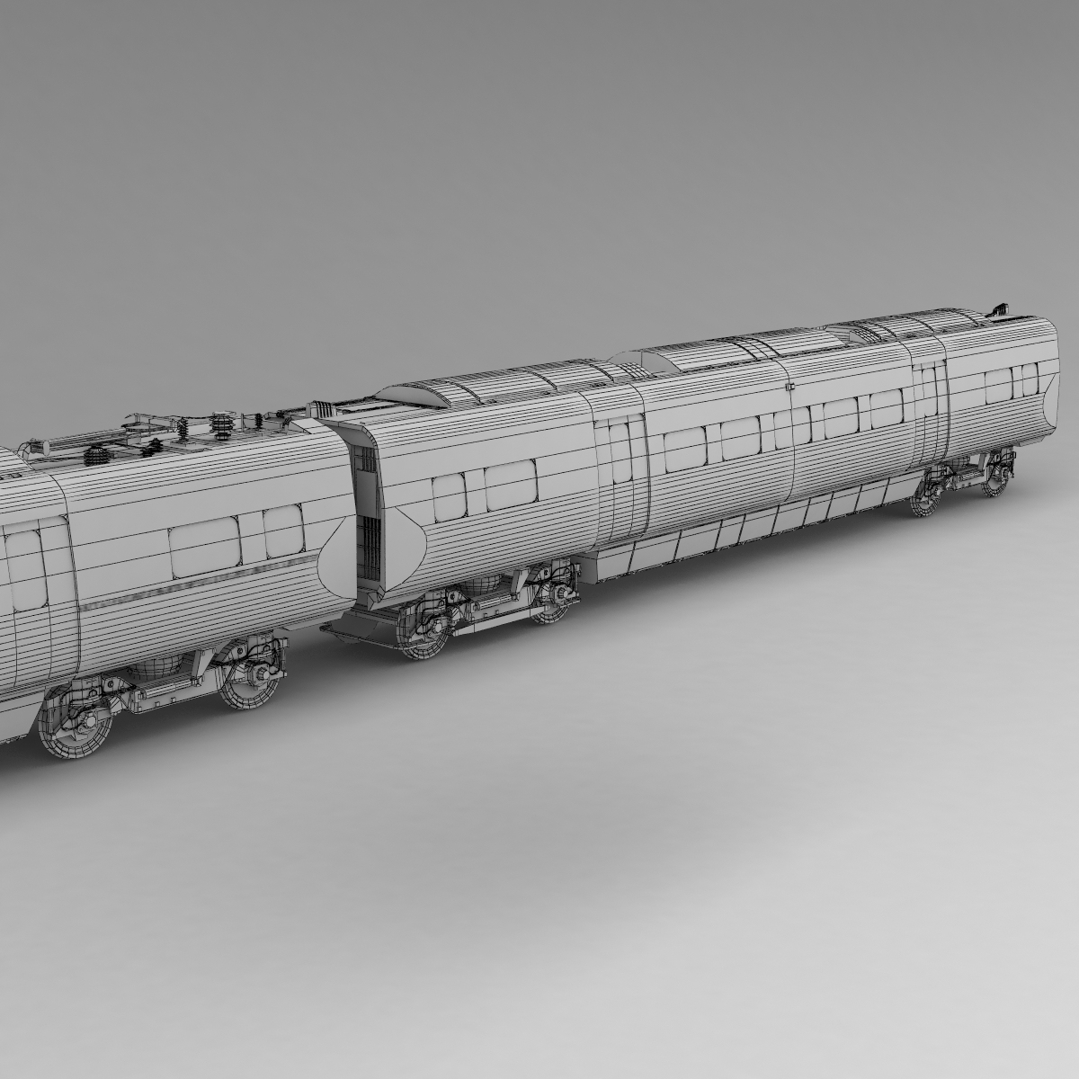 hitachi 395 javelin 3d max