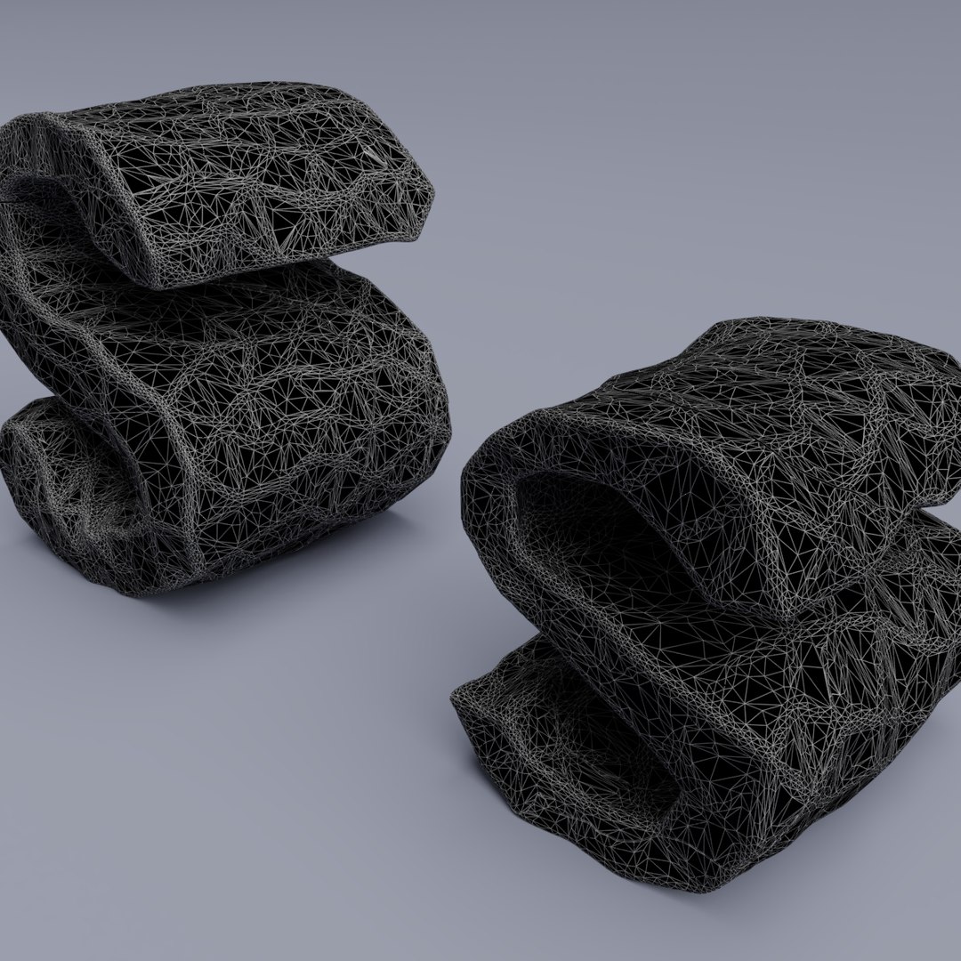 3D Model Letter S - TurboSquid 1383862