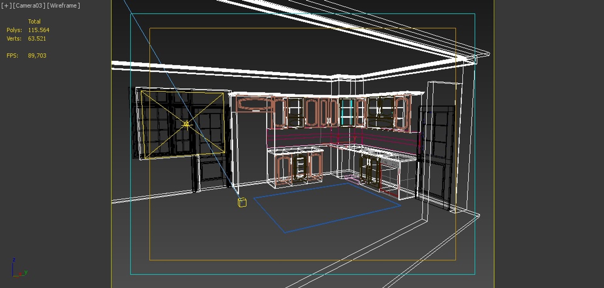 L Kitchen Design 3D Model - TurboSquid 1345425