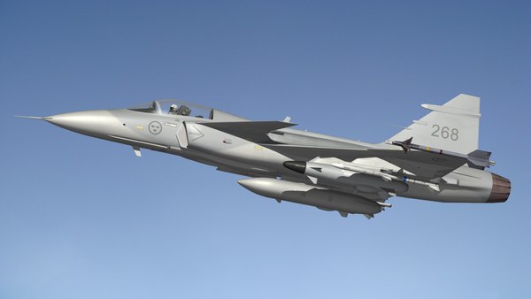 Saab JAS 39 Gripen 3D - TurboSquid 1761167