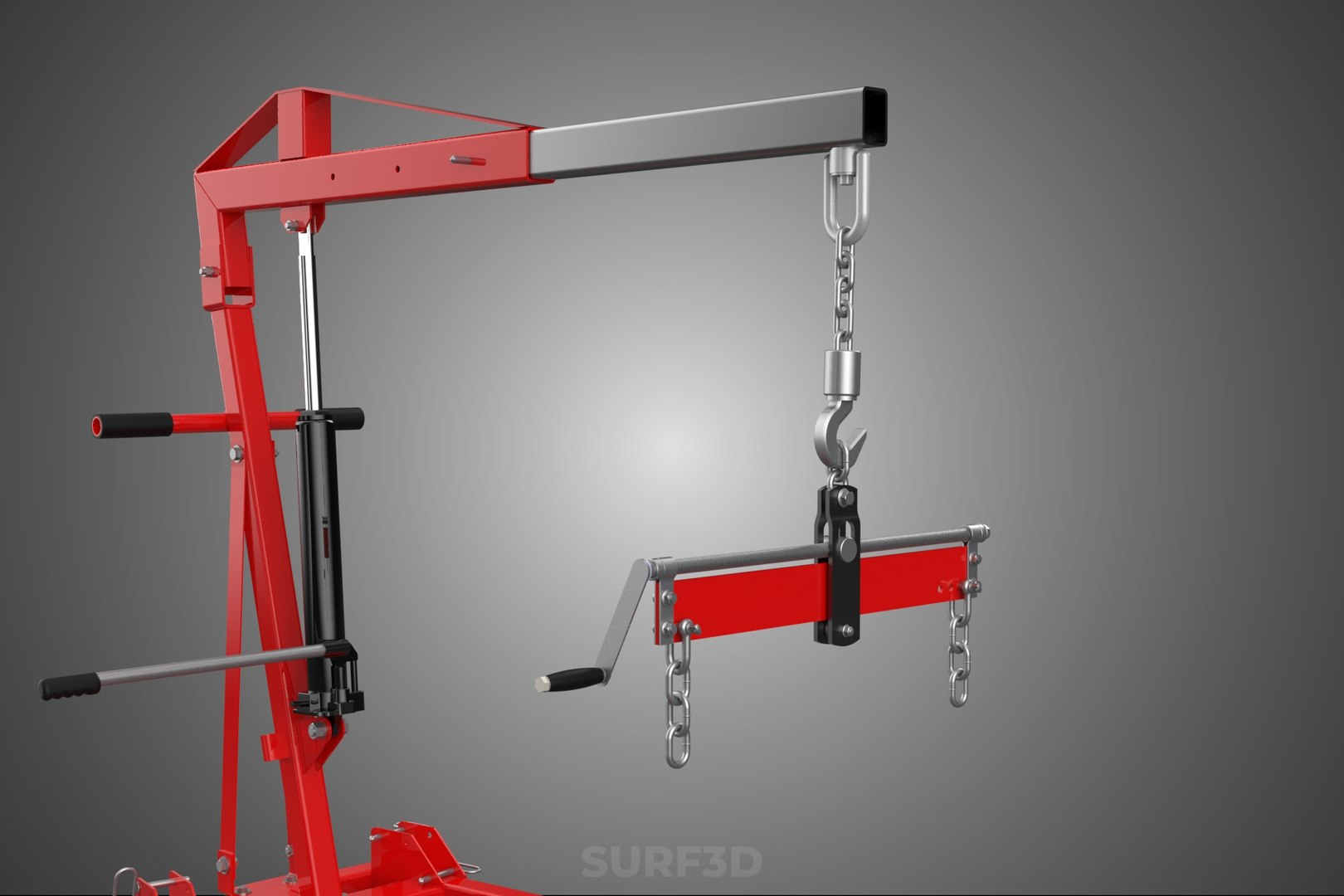 JACK ENGINE CRANE HOIST LIFTING LEVELER BALANCER STABILIZER LOAD Model ...