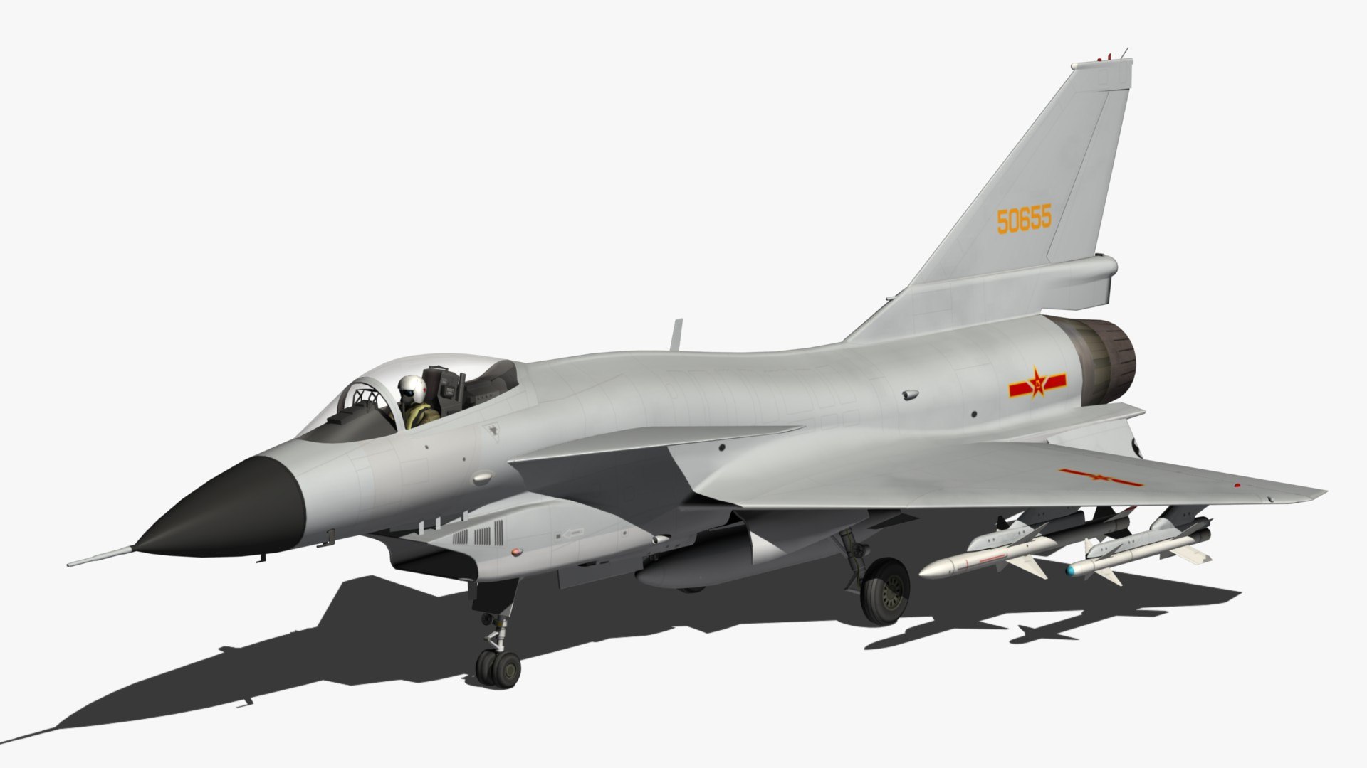 3D chengdu j10 model - TurboSquid 1358821