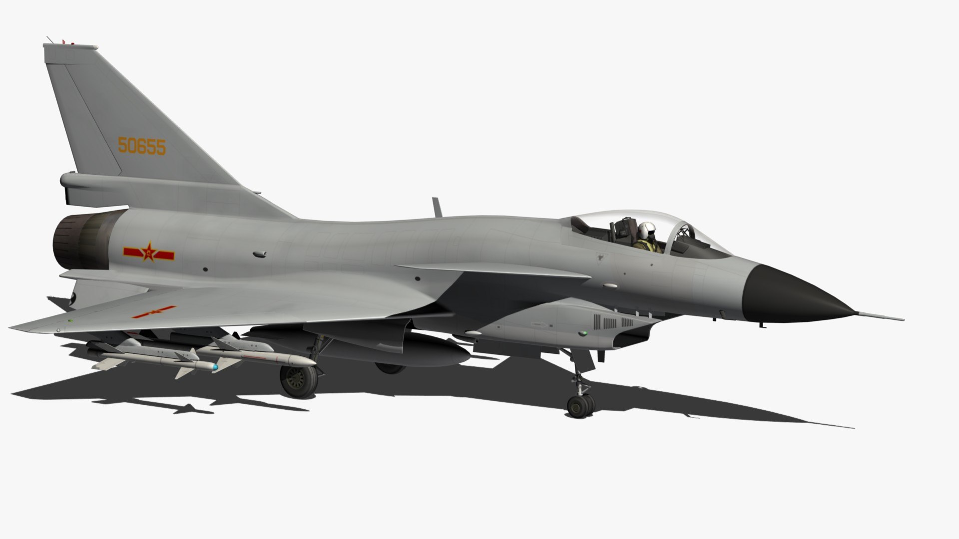 3D Chengdu J10 Model - TurboSquid 1358821