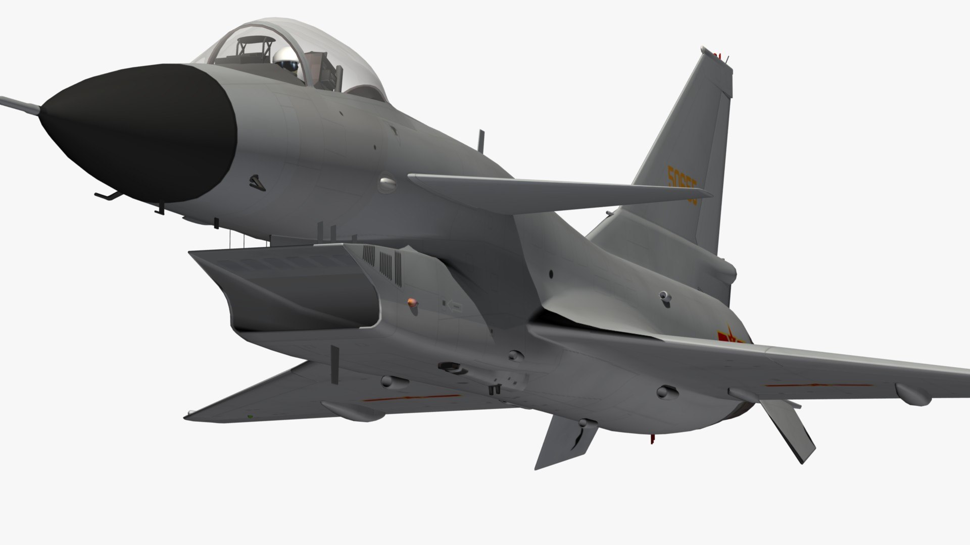 3D Chengdu J10 Model - TurboSquid 1358821