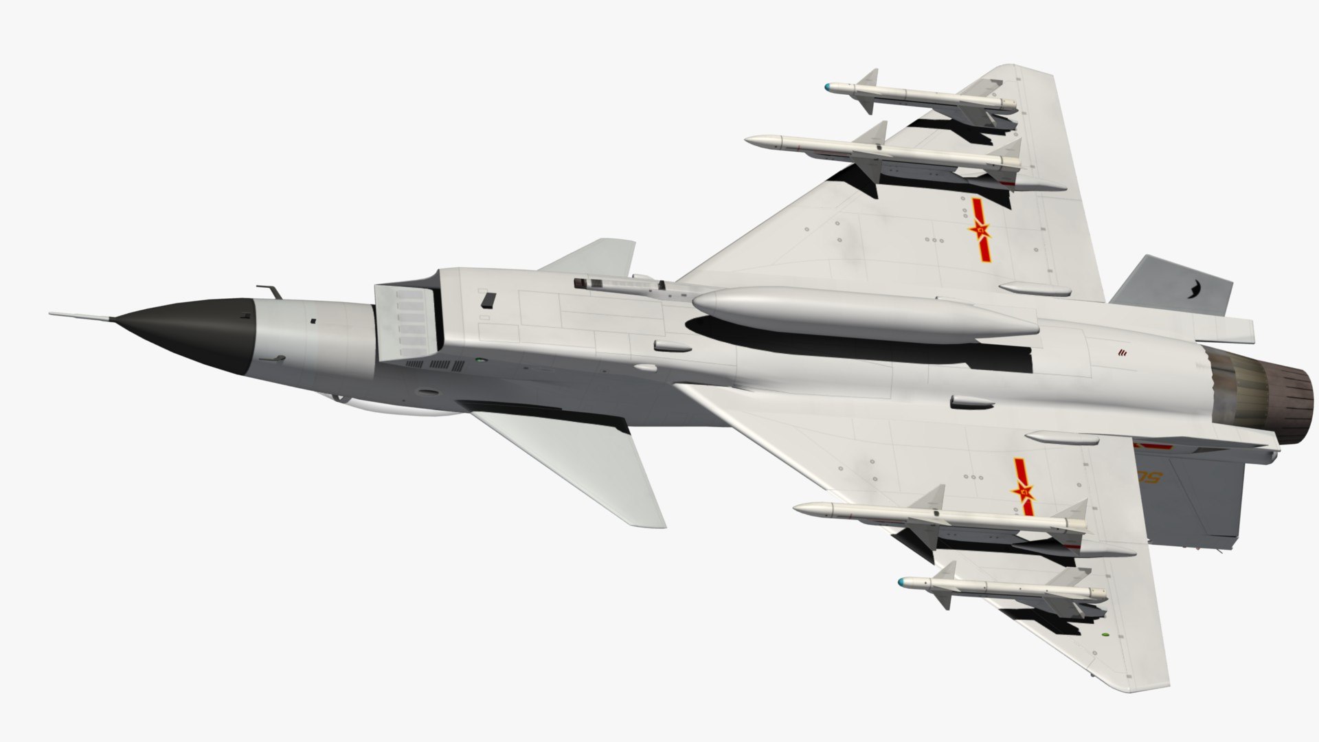 3D Chengdu J10 Model - TurboSquid 1358821