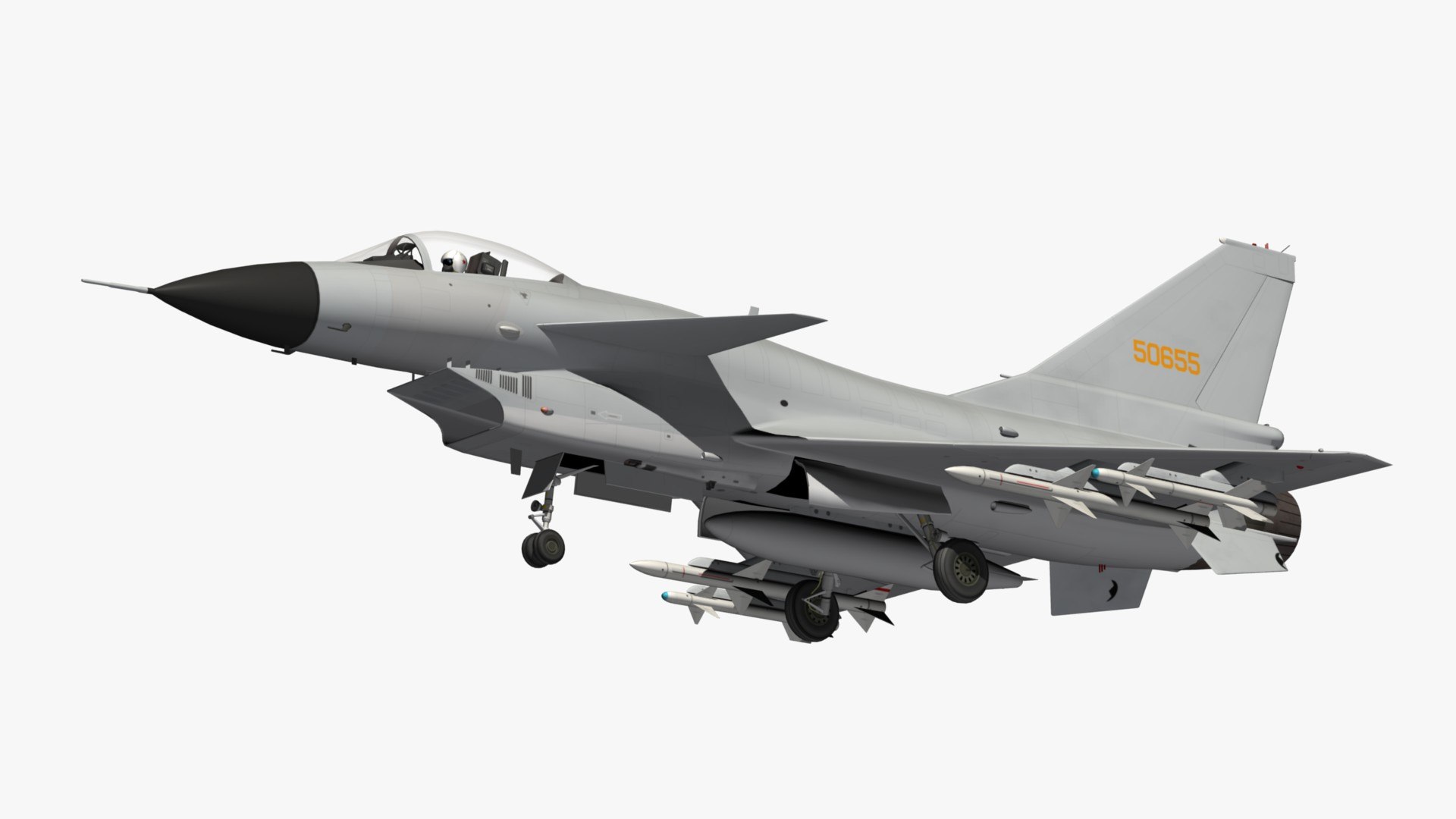 3D Chengdu J10 Model - TurboSquid 1358821