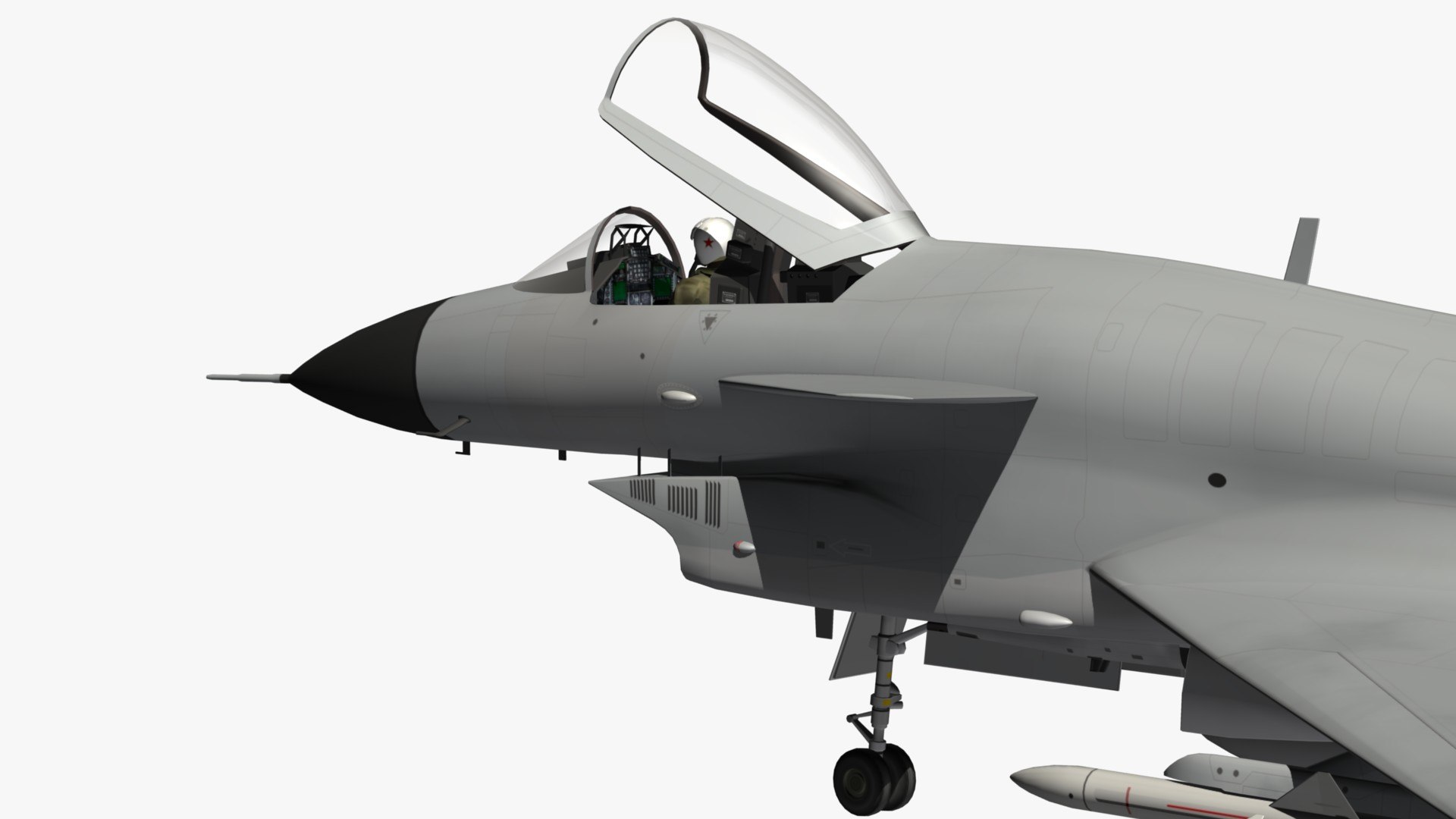 3D Chengdu J10 Model - TurboSquid 1358821