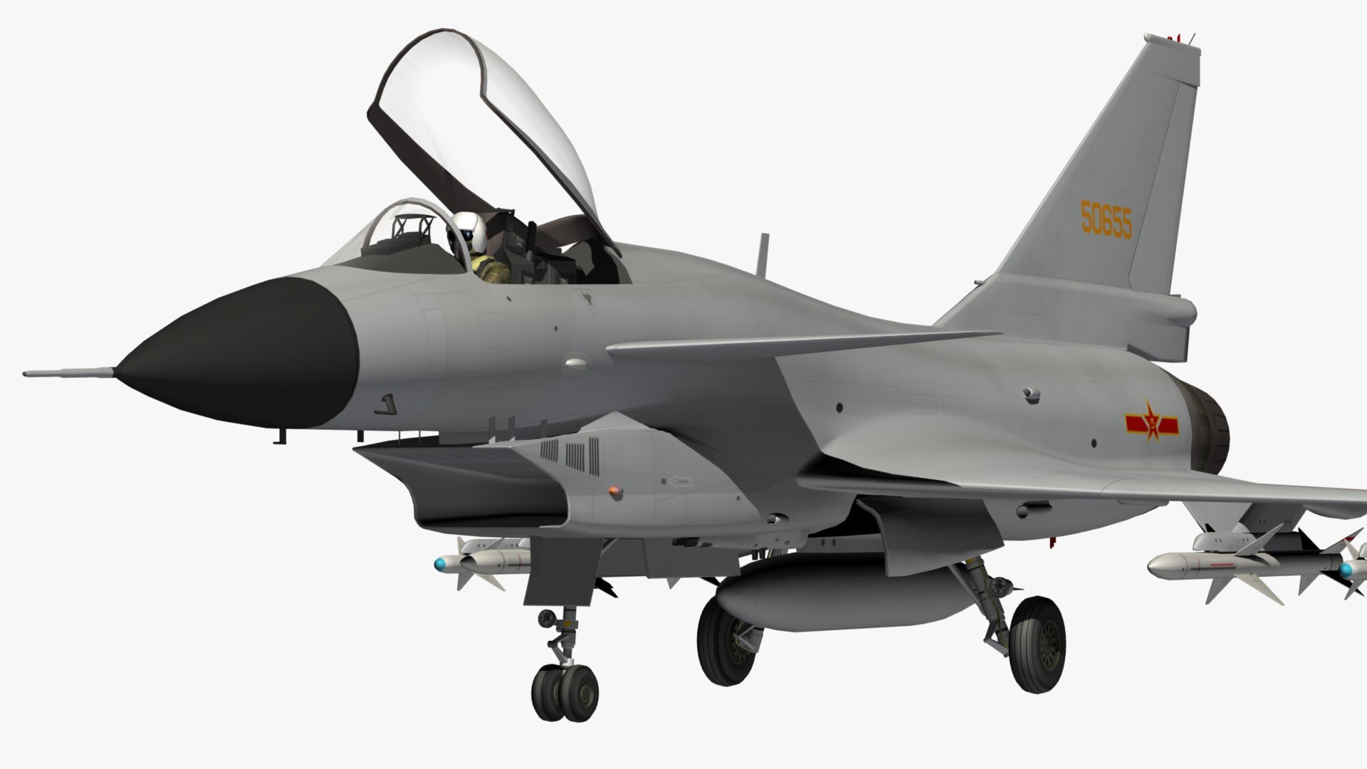 3D Chengdu J10 Model - TurboSquid 1358821